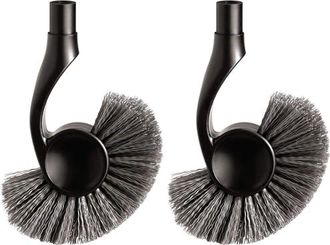 Simplehuman Ersatzb&uuml;rstenkopf, schwarz (Packung mit 2)