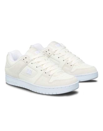 DC Manteca SE - Leder-Sneaker in Wollwei&szlig;