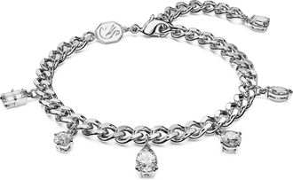 Swarovski Dextera Armband, Rhodiniertes Damenarmband mit Strahlenden Swarovski Kristallen