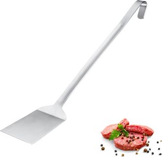 Westmark Wender Pro - Edelstahl Pfannenwender mit Aufhängehaken - Perfekt für Pfanne, BBQ & Profiküche - Praktische Pfannenschaufel - Silber, 45cm