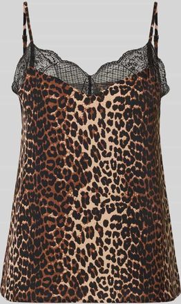 Pieces Loose Fit Blusentop mit Spitzenbesatz Model TIFFANY