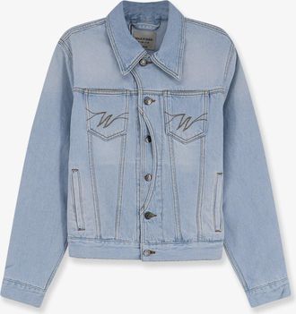 Walk In Paris Postman blue denim jacket - WALK IN PARIS - gender_Man