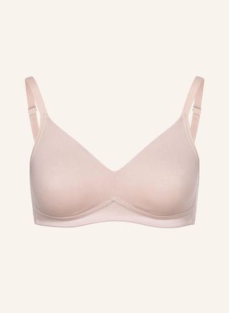 erlich textil Erlich Textil Amela B&uuml;gelloser Multifunktions-Tr&auml;ger Bh Gro&szlig;e Cups Starker Halt Aus Bio-Baumwolle - Verstellbare Tr&auml;ger braun