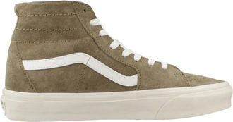 Vans Homme, Chaussures, Vert, Taille: 43 EU Sk8-Hi Tapered Pig Suede