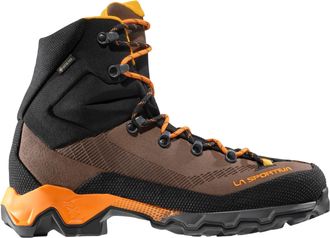 La Sportiva Herren Aequilibrium Trek GTX Schuhe, Chocolate-Papaya, 41.5