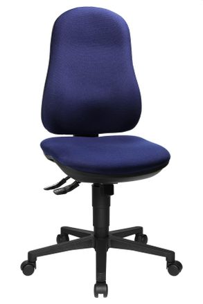 Topstar Topstar 8550G26 Support SY Drehstuhl, 14 kg, blau, 55 x 47 x 113 cm
