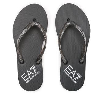 Emporio Armani Zehentrenner EA7 Emporio Armani XFQ012 XK322 S466 Schwarz