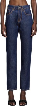Versace High-Waist Straight Jeans