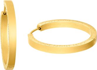 Joop Creolen Damen Ohrschmuck, Silber, Kommt in Schmuck Geschenk Box