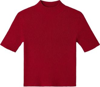 CFCL haut à manches courtes Portrait - Rouge