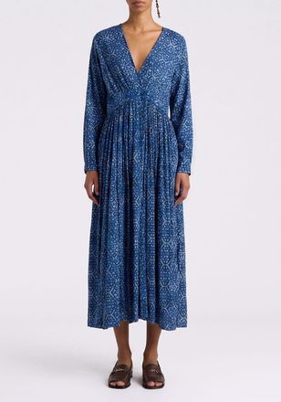 Momoni Robe Femme couleur Bleu