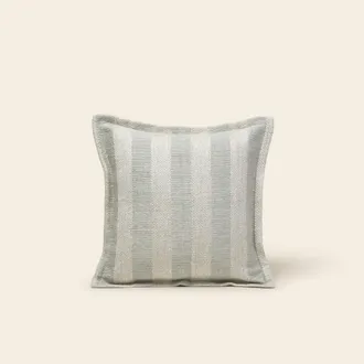 Madura Housse De Coussin Fabbio C&eacute;ladon et naturel - VERT