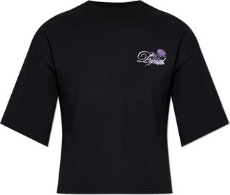 Diesel Femme, Tops, Noir, Taille: 40 FR T-Cropyn T-Shirt