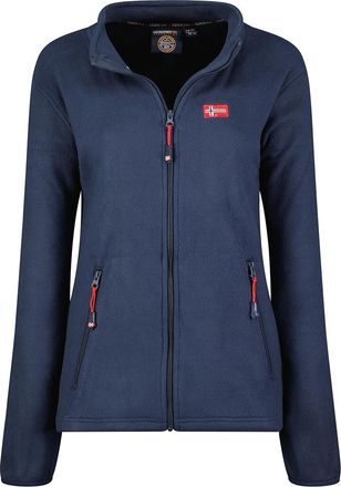 Geographical Norway Ulyssiaama Lady Fz - Fleecejacke f&uuml;r Damen, warm, Rei&szlig;verschluss - Jacke Herbst Winter Fr&uuml;hling Warm Frauen - lang&auml;rmlig - Pullover mit weichem Fell K