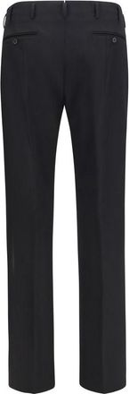 Prada Mens Black Wool Oves Aries Dress Pants