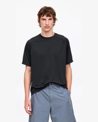 Arket ACTIVE Technisches T-Shirt -Schwarz