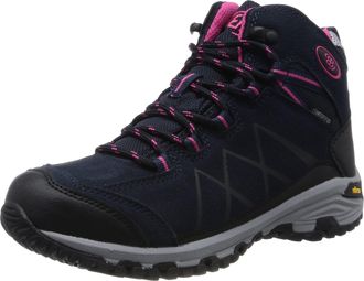 Brütting Damen Kansas High Traillaufschuhe, Marine/pink, 40 EU