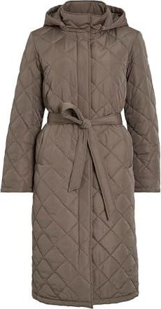 Vila Vila Vikante Quilted L/S Coat-Noos Manteau matelass&eacute;, Falcon, Numeric_38 Femmes