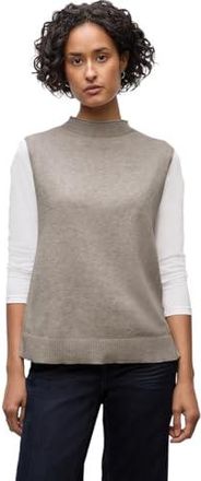 Street One 3015727 Pull sans Manches, Grès Mocha Mel, 42 Femme