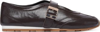 Tommy Hilfiger Ballerinas Tommy Hilfiger Bella Ballet Mary Jane FW0FW09416 Braun