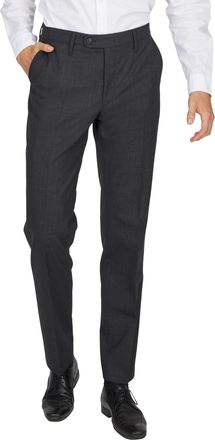 Club Of Comfort Herren Flatfront Hose mit Stretch Einsatz, Santos (2590), Gr&ouml;&szlig;e:31K, Farbe:Anthrazit (1)