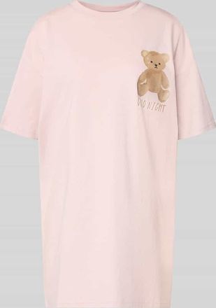 Jake*s Casual Nachthemd mit Motiv und Rundhalsausschnitt