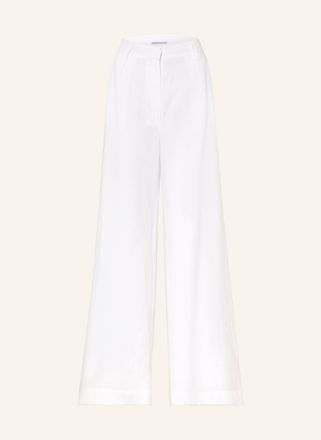 (The Mercer) N.Y. (The Mercer) N.Y. Marlenehose Aus Leinen weiss