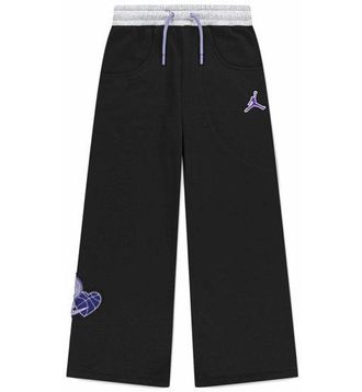 Nike Jordan Blue Jeans Bling Fleece Jr - Trainingshosen - M&auml;dchen