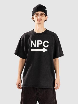A.Lab Npc Boxy T-Shirt vintage black