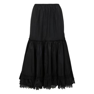 Ganni Rock aus Nylon - - Skirts - Damen - Schwarzk - S