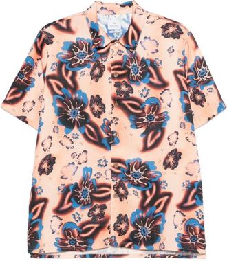 Paul Smith Homme, Chemises, Multicolore, Taille: M Chemise &agrave; Manches Courtes &agrave; Imprim&eacute; Floral