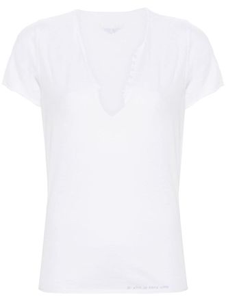 Zadig&Voltaire T-Shirt mit Strassverzierung - Weiß