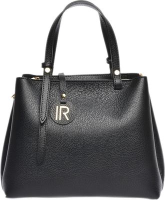 Isabella Rhea Schwarz Rindsledertasche