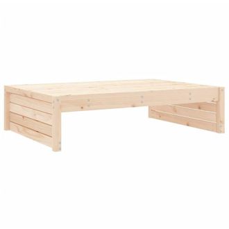 vidaXL Gartenhocker 120x80 cm Massivholz Kiefer Vidaxl