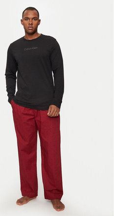 Calvin Klein Underwear Pyjamahose 000NM2781E Rot Relaxed Fit