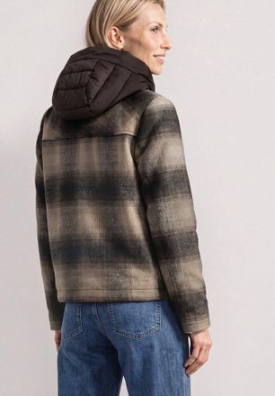 Street One Kurzjacke mit abnehmbarer Kapuze