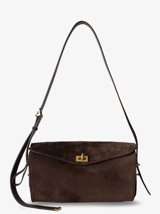Balenciaga Le 7 Medium suede shoulder bag - BALENCIAGA - gender_Woman