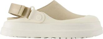UGG Ugg, Femme, Chaussures, Beige, Taille: 36 EU Goldenglow Canvas Clog