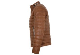 Milestone Lederjacke MSCortino Milestone - Herren Lederjacke Steppjacke Lammnappa cognac