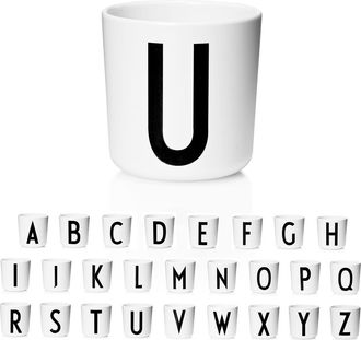 DESIGN LETTERS Trinklernbecher (A-Z) | Zahnputzbecher Kinder, Trinkbecher Kinder | Weihnachtsgeschenke f&uuml;r Kinders | Schnabeltasse BPA/BPS Frei | Trinklernbecher ab 