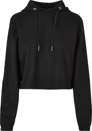 Urban Classics Damen Ladies Heavy Short Hoody Black, XS