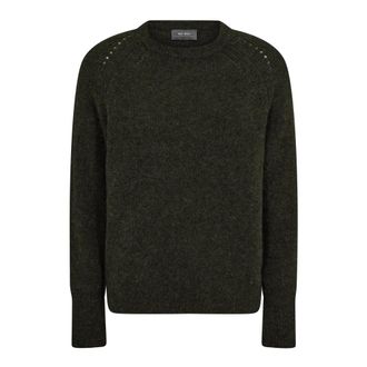 Mos Mosh Weicher Strickpullover mit langen &Auml;rmeln - - Knitwear - Damen - Gr&uuml;n - M