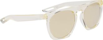 Nike XXII Wayfarer Sonnenbrille f&uuml;r Herren/Damen Unisex (Kokosmilch/Gold)
