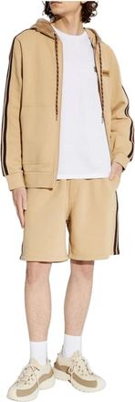 Moncler Homme, Sport, Beige, Taille: S Sweat Shorts