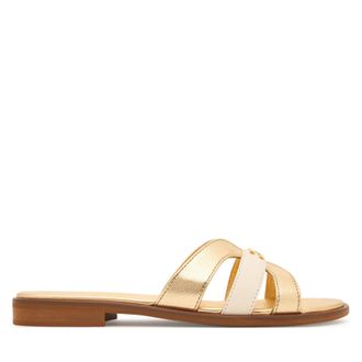 Elisabetta Franchi Pantoletten Elisabetta Franchi F4A2-E0558-1735 D Goldfarben