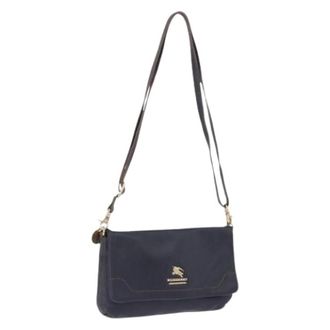 Burberry Pre-owned Vintage Schultertasche - - Pre-owned - Damen - Blau - ONE SIZE