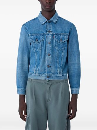 Levi's flap-pocket denim jacket - Blau