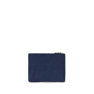 Comme Des Gar&ccedil;ons Mens Blue Calf Leather Bos Taurus Wallet