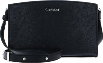 Calvin Klein Damen Code Crossbody K60K609870 Crossovers, Schwarz (Ck Black)