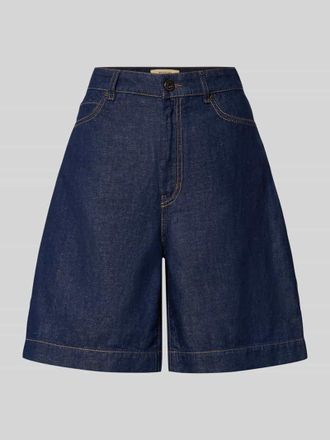 Max Mara Wide Leg Bermudashorts aus Baumwoll-Leinen-Mix Modell OZONO